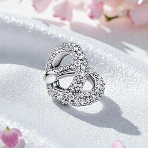 Pandora Infinity Knot Heart Bracelet - Etsy