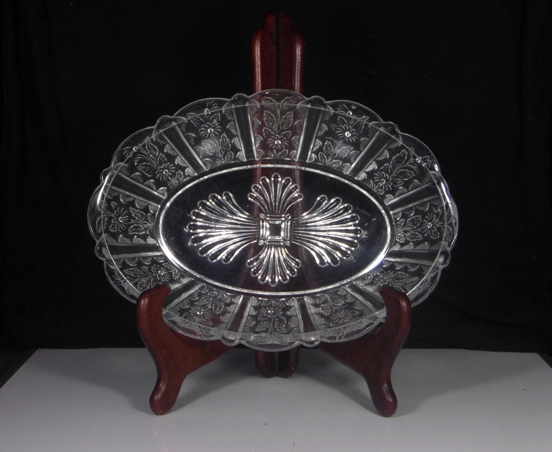 Early American Pressed Glass Bowl, Bryce Brothers, Brazil (OMN) AKA ...