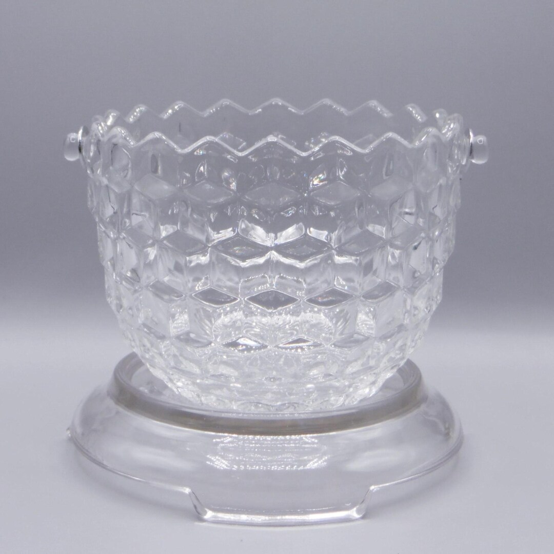 Vintage Glass Ice Bucket, Fostoria Glass Company, Fostoria #2056 ...