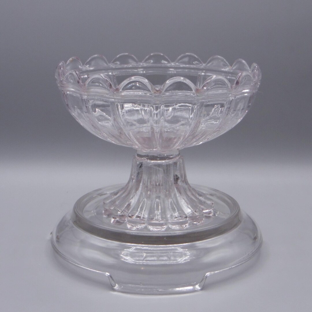 Flint Glass Compote, Unknown Maker, Unknown Pattern, ca 1850s/60s ...
