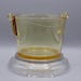 Vintage Fostoria Topaz Glass Ice Bucket: Art Deco #2443 - Etsy
