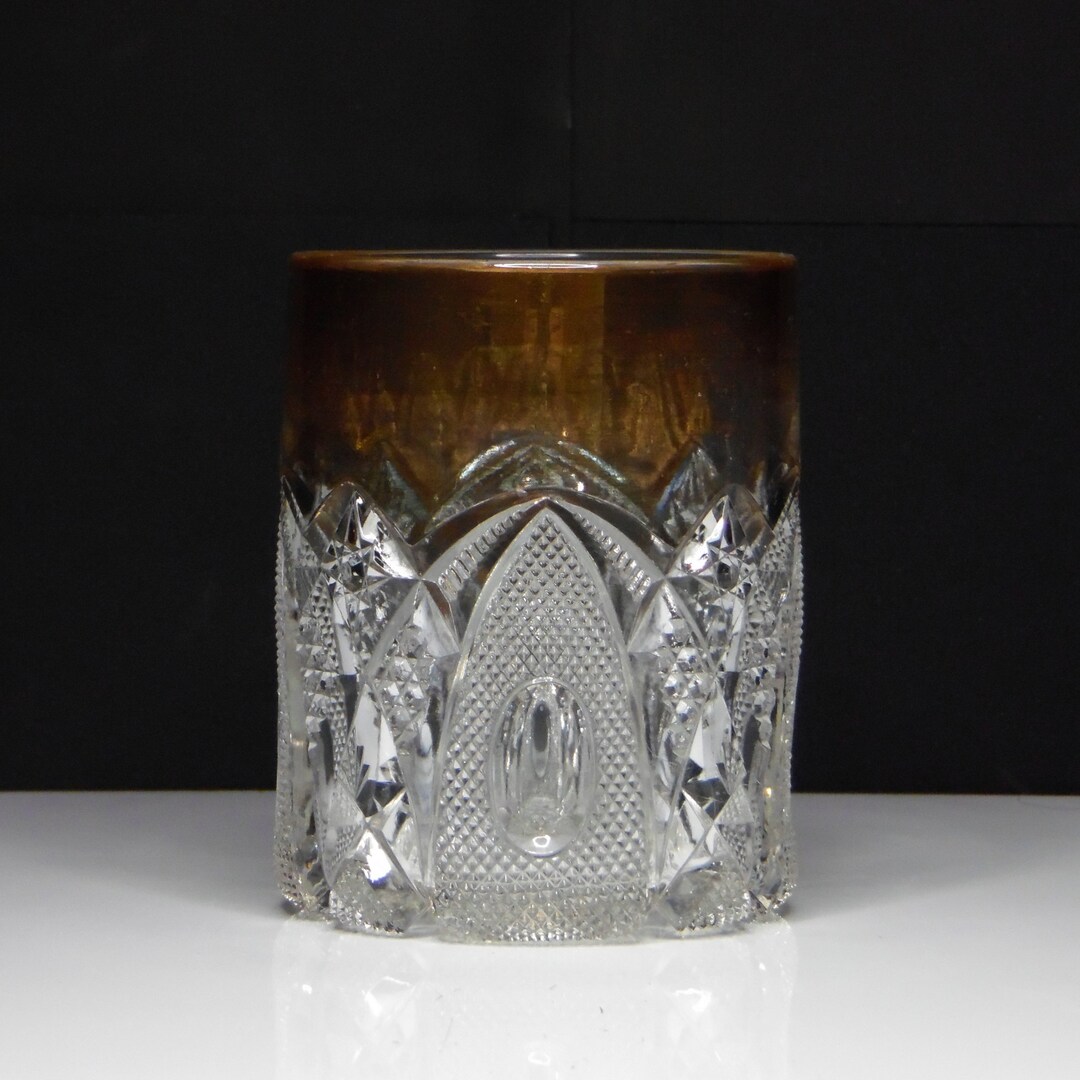 Early American Pressed Glass Spooner, United States Glass Company, US ...