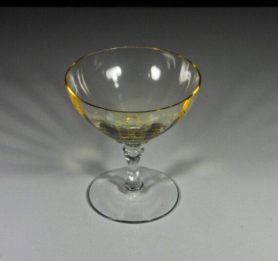 Collectibles Elegant Era Glass Water Goblet Fostoria Glass Company ...
