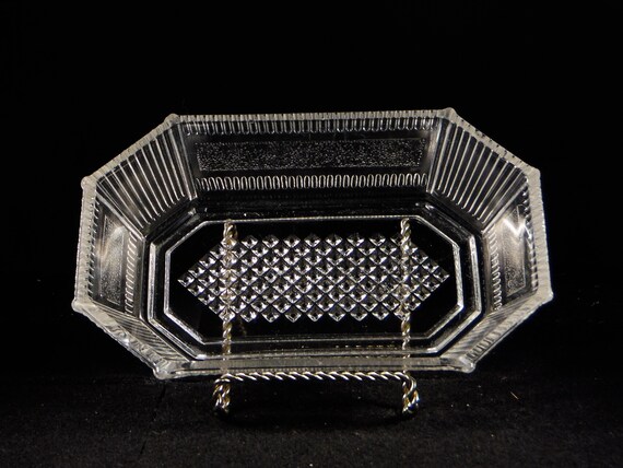 Early American Pressed Glass Bowl Bryce Walker & Company | Etsy