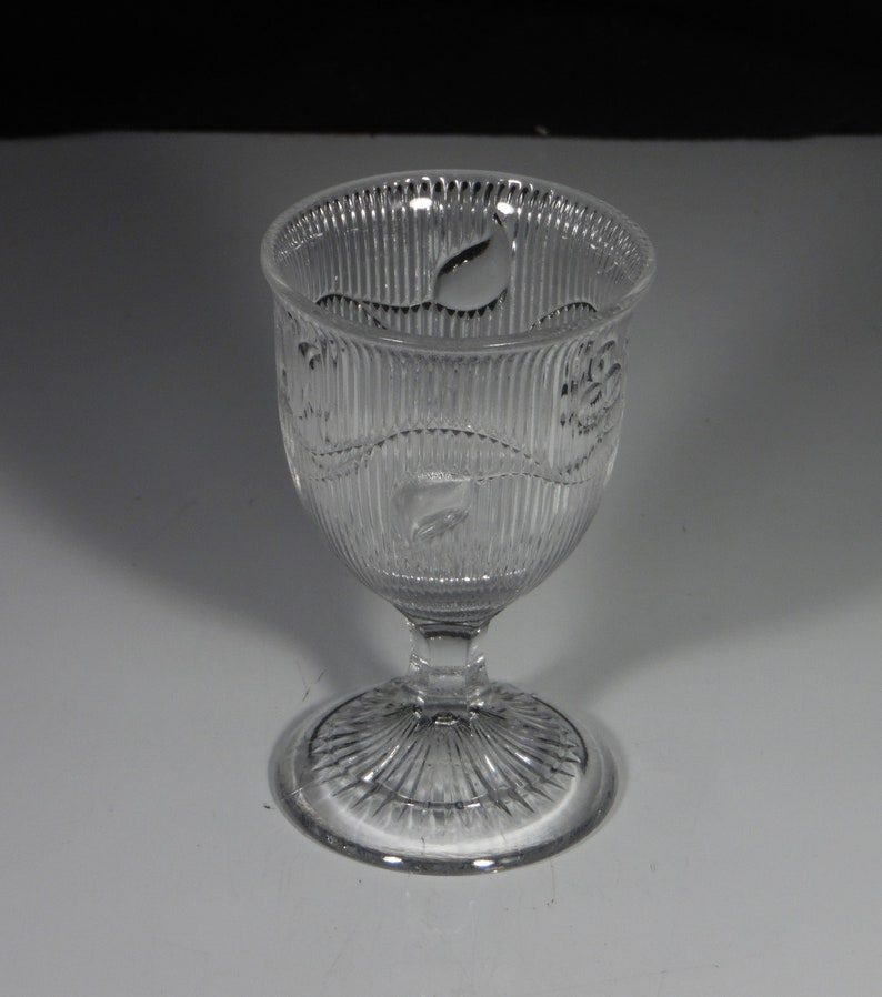 Early American Pressed Glass/flint Glass Egg Cup Multiple - Etsy