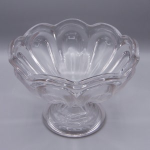 Flint Glass Compote, Multiple Makers, Loop (aka) Aka Barrel Loop ...