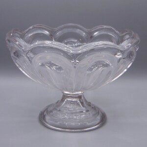 Flint Glass Compote, Multiple Makers, Loop (aka) Aka Barrel Loop ...