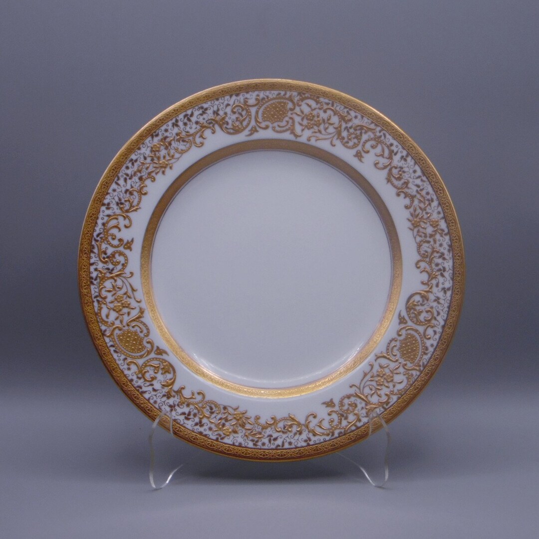 Porcelain Luncheon Plate, Coalport China, Ltd, Made for Gilman ...