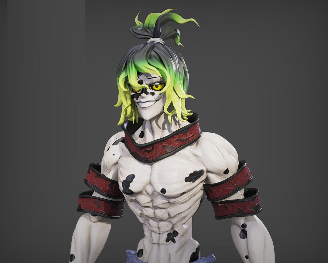 Gyutaro STL | Demon Slayer 3D Printable Model | Upper Moon Six - Etsy UK