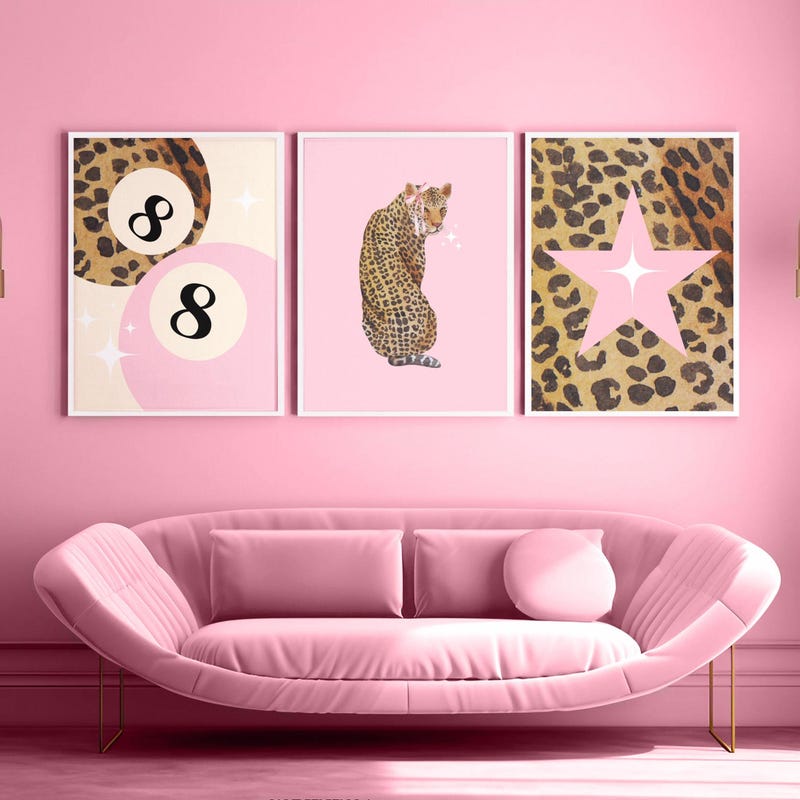 Cheetah 8 Ball - Etsy