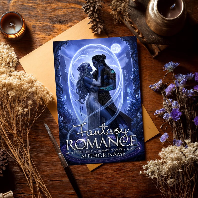 Custom Book Illustration – Two Characters (couple) – Romantic/fantasy ...