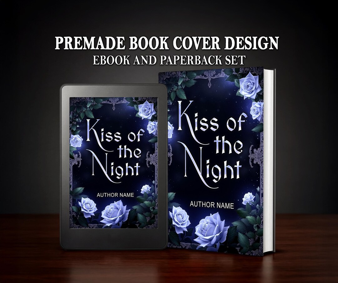 Gothic Romance Book Cover, Dark Fantasy Novel, YA Paranormal Mystery ...