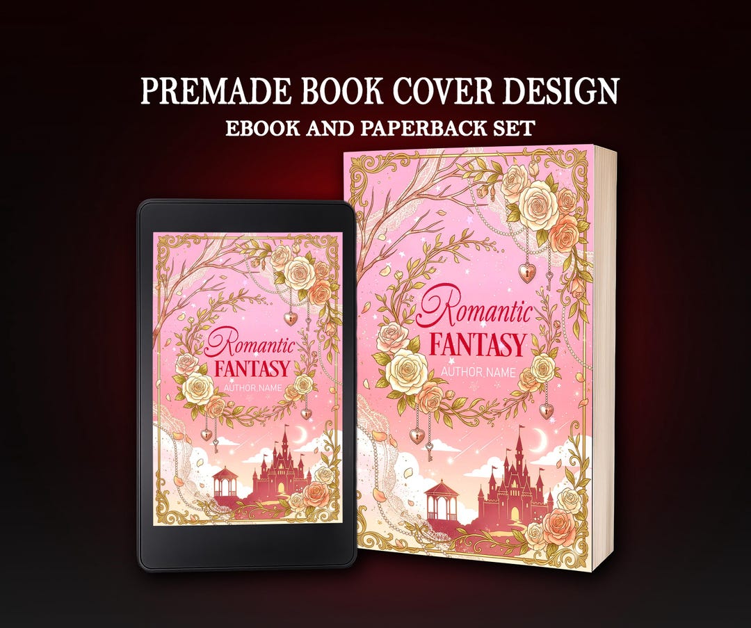Premade Romantasy Book Cover: Young Adult, Fairy Tale (ebook ...