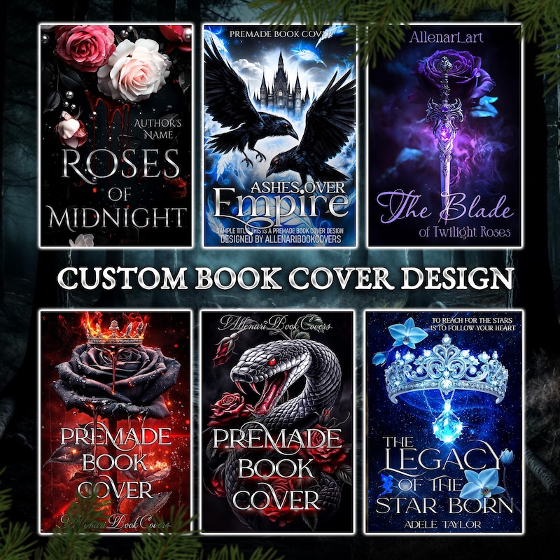 Book Art Cover Commission - Etsy
