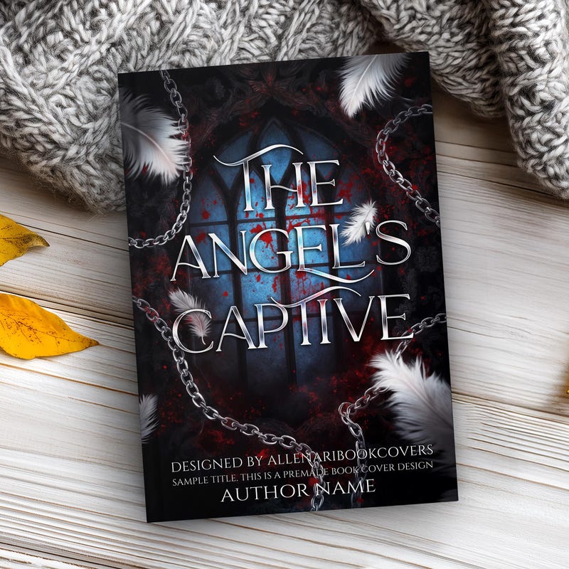 Premade Book Cover Gothic - Etsy