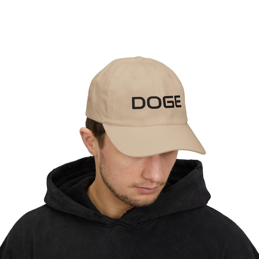 DOGE Embroidered Baseball Cap, Classic, Dad is Home - Etsy
