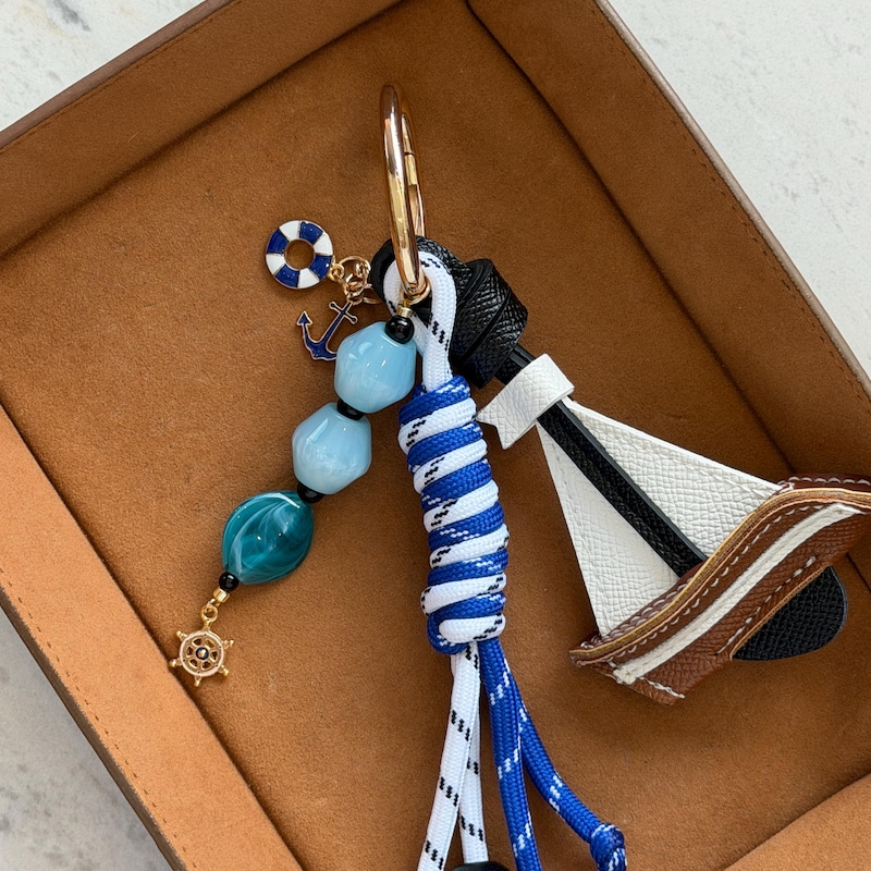 Coastal Themed Bag Charms - Etsy