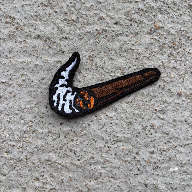 Nike Embroidery Patch - Etsy