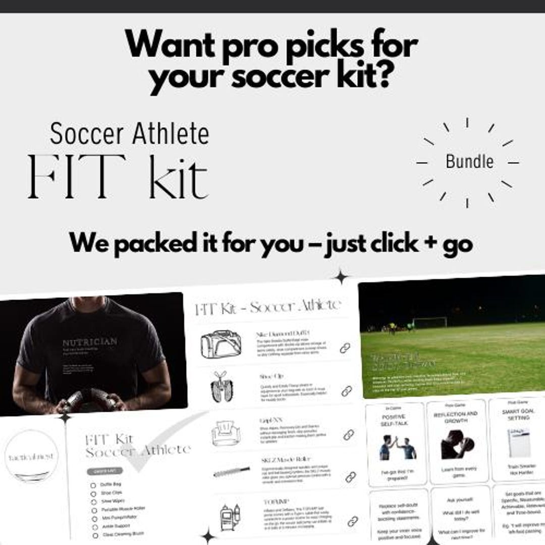 The Ultimate Soccer Bag Checklist – 25+ Top Picks With Links, so You ...