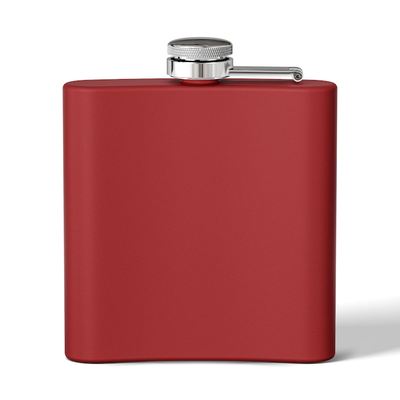 Santa's Holiday Spirit Flask: Retro Santa Claus Design - Etsy