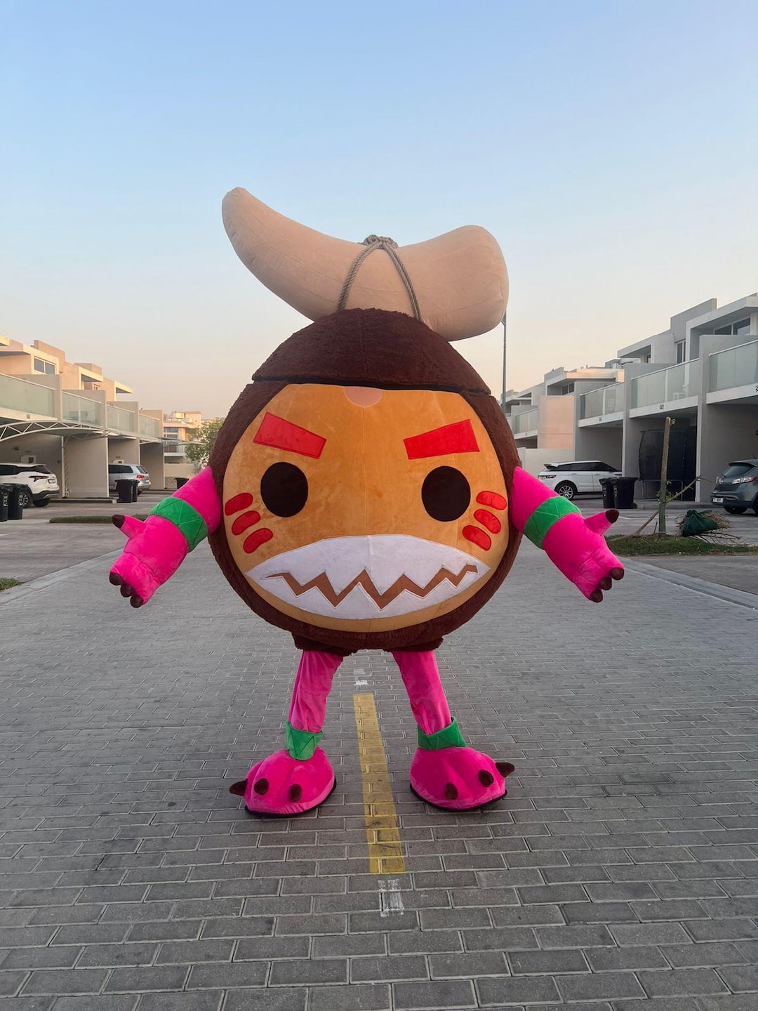 Inflatable Coconut Mascot Costume - Etsy
