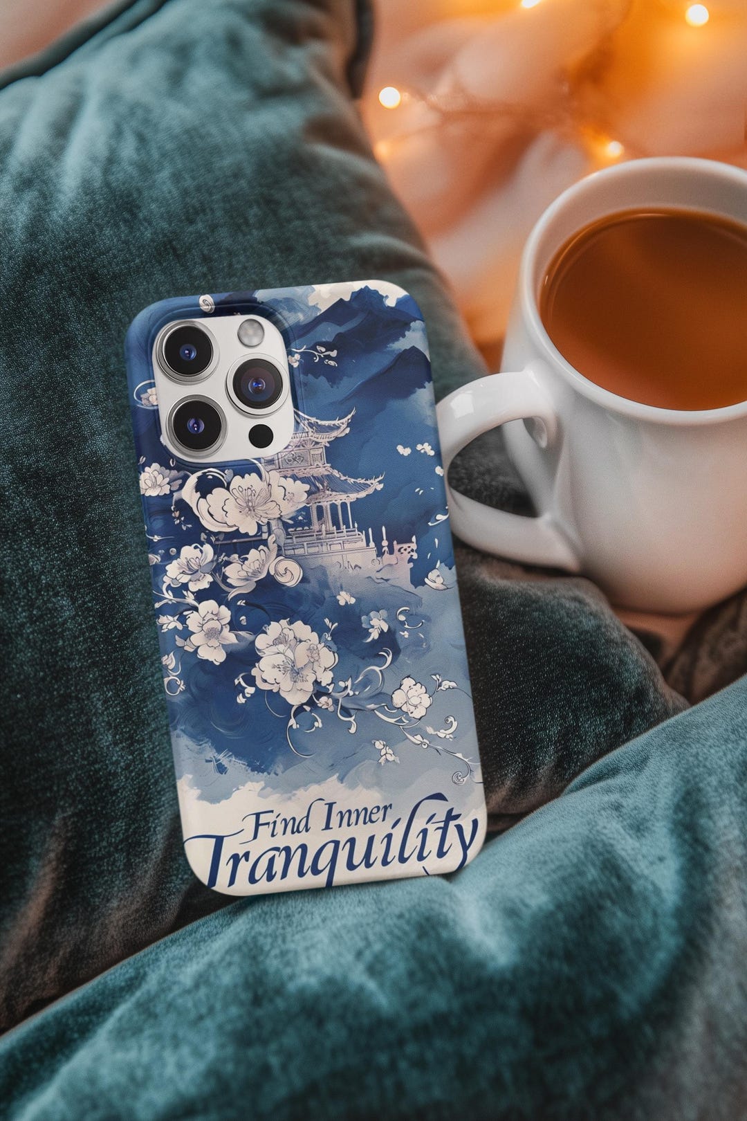 Chinoiserie Sakura iPhone Case: Embrace Serenity With This Japanese ...