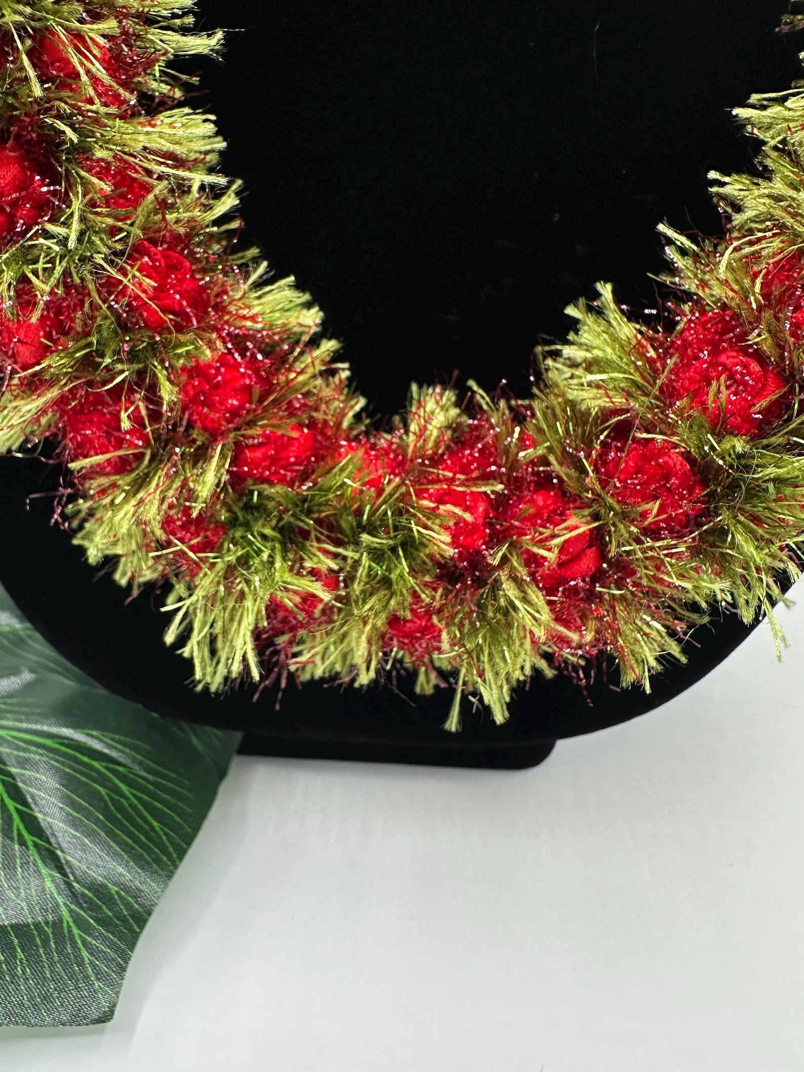 Ōhi‘a Lehua Hawaiian Rosette Lei With Natural Kukui Nuts & Shells - Etsy