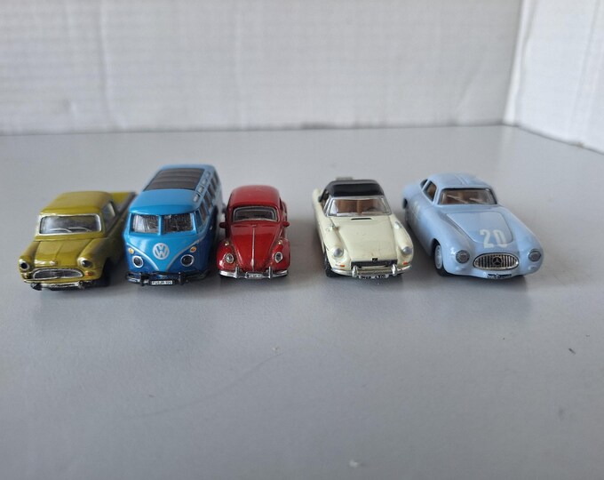Five Schuco Cars - Etsy
