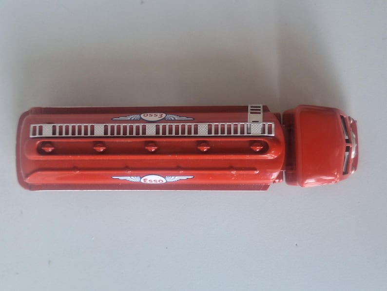 Een Rode Panhard Esso Tanker Van Dinky Toys (atlas) - Etsy