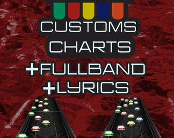 Clone Hero Custom Song Chart Commission for Guitar And/or Drums - Etsy