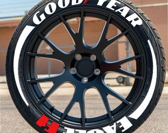 Permanent Tire Lettering Stripe Michelin Stickers Tire Decals Sticker 1 ...