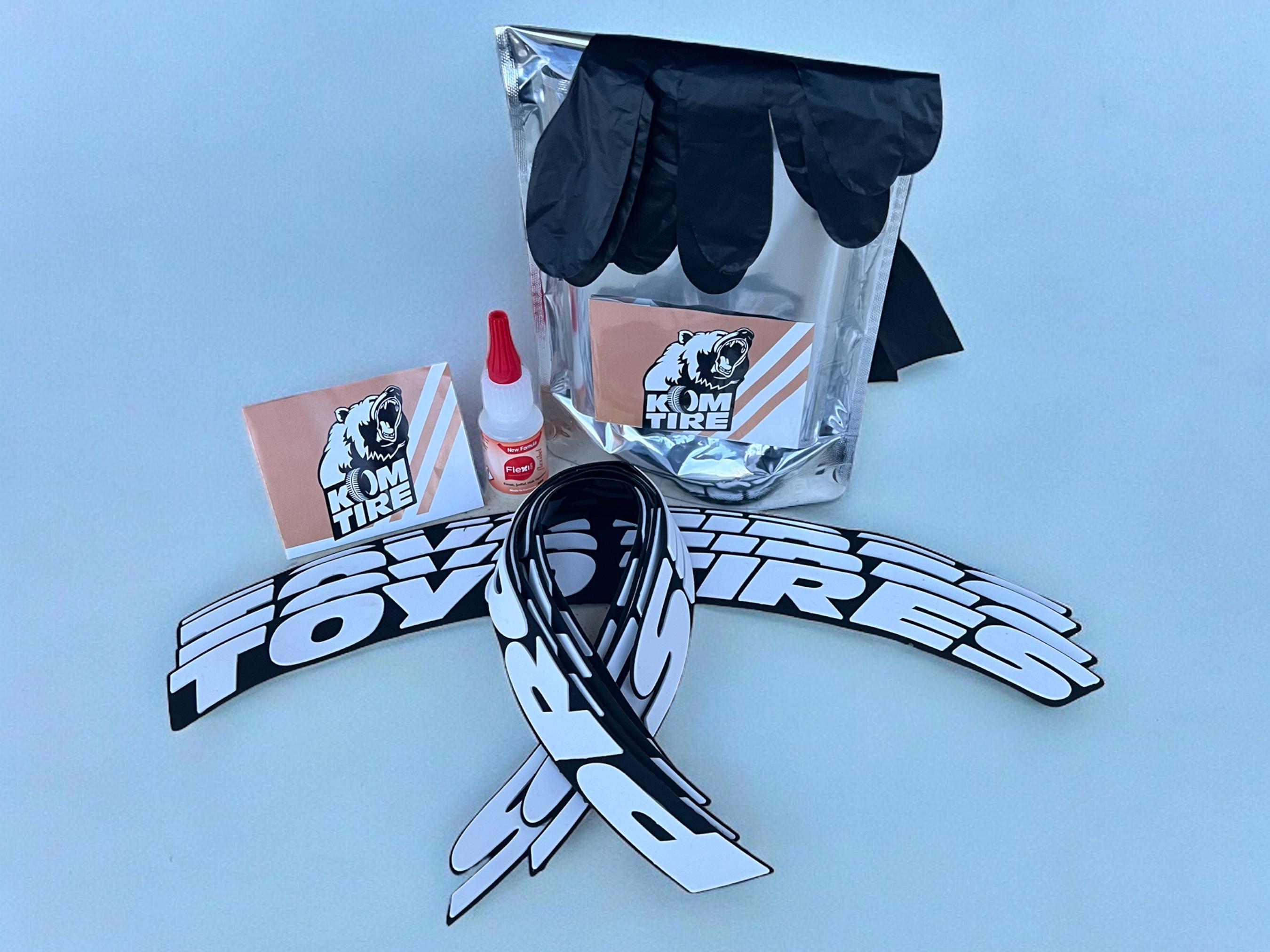 Permanent Tire Lettering Toyo Tires Proxes Flag Stickers Tire Decals ...