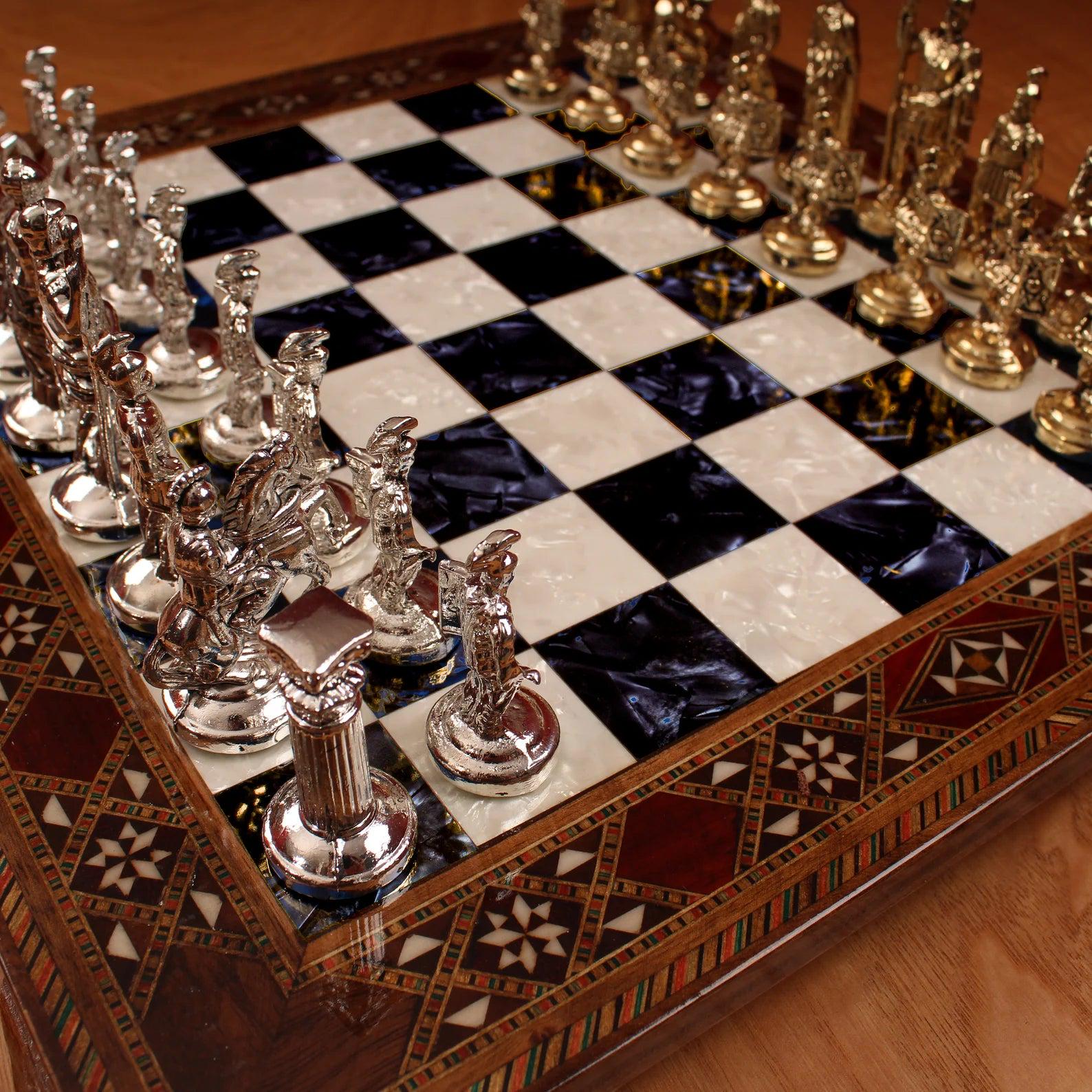 Classic Vintage Chess Set - Etsy
