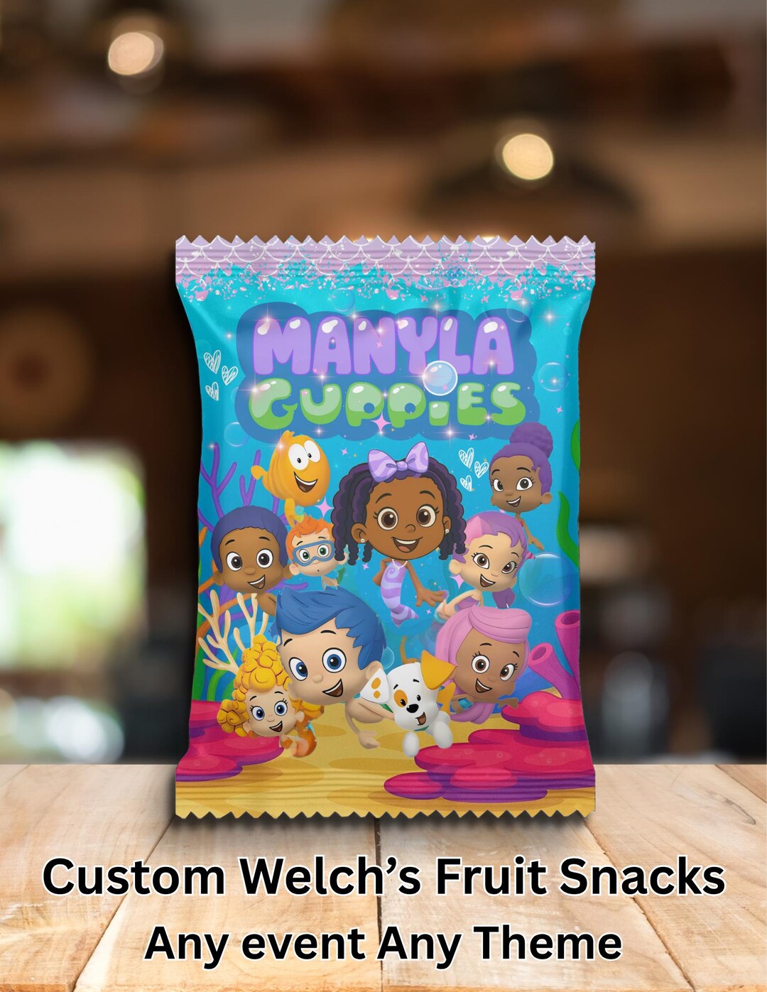 Custom Fruit Snacks | Party Favors Personalized & Filled | Any Event - Etsy