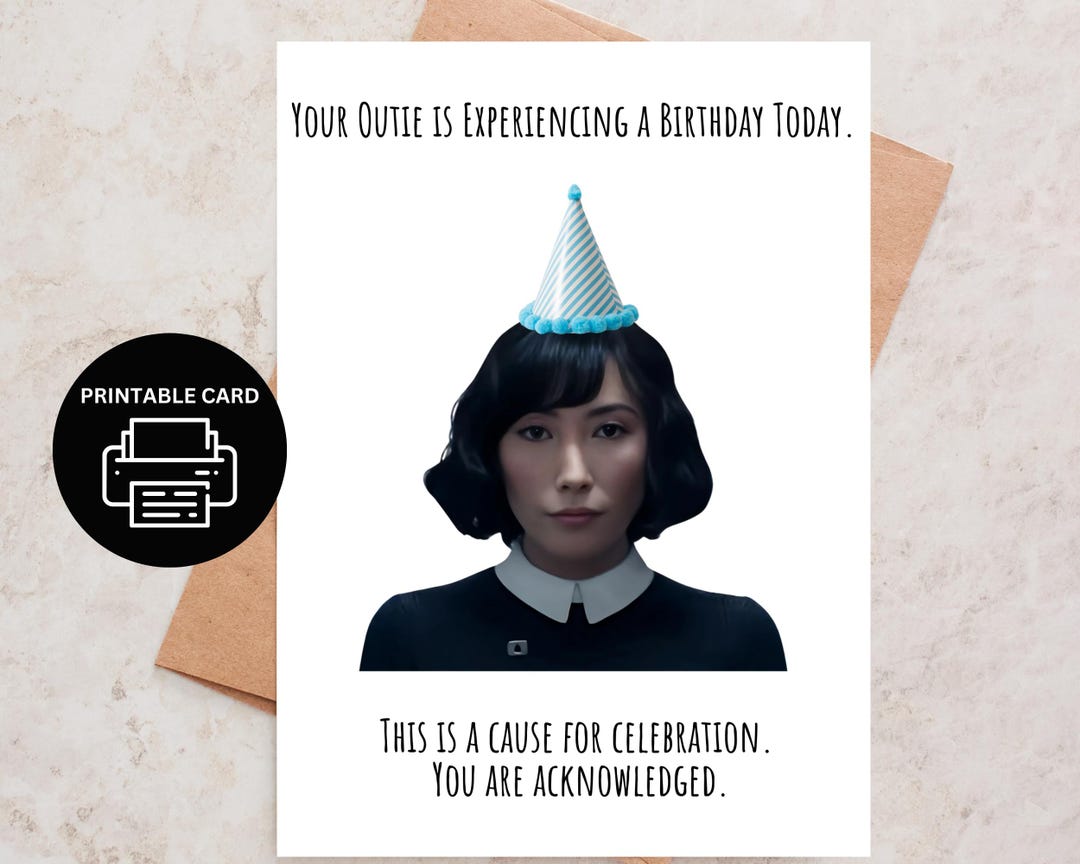 Severance Birthday Card, Miss Casey, Lumon Industries, Gemmae Mark ...