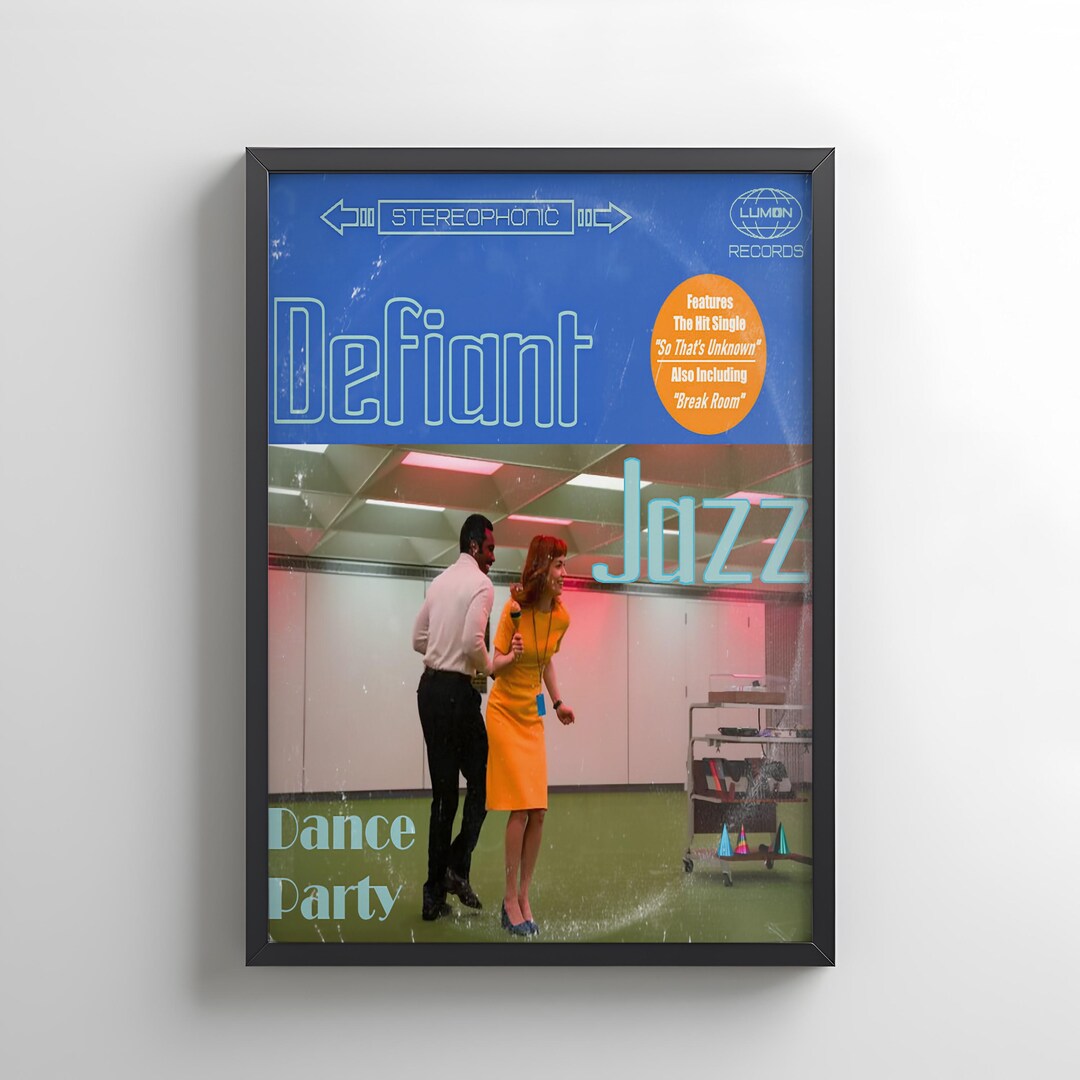 Defiant Jazz Severance Poster, Severance Tv Series Wall Art, Helly R ...