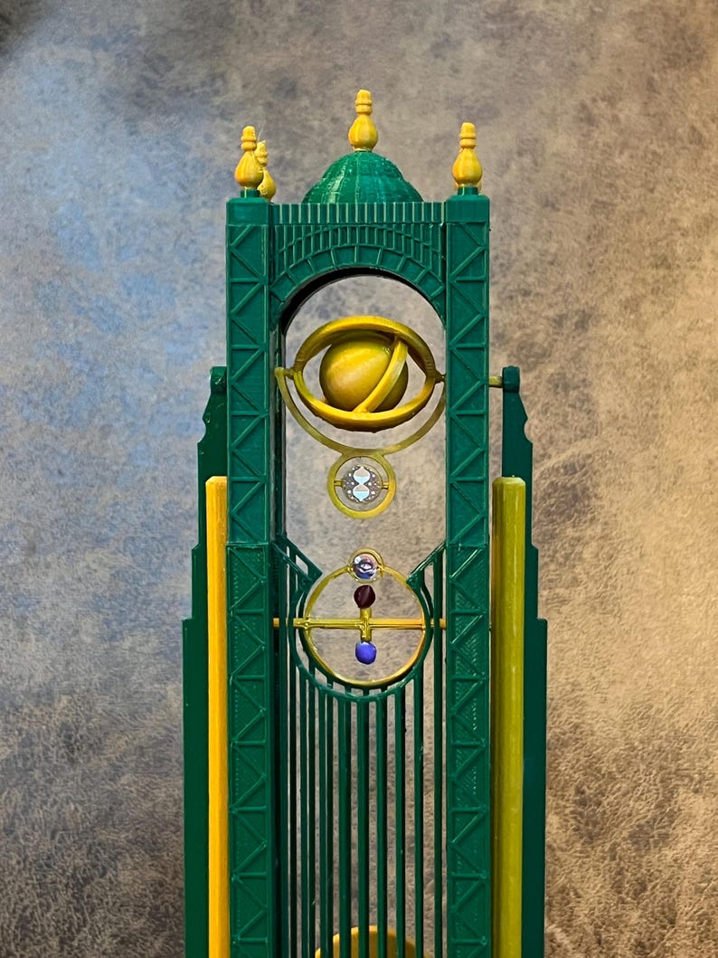 Epic Universe Chronos Tower – 3D Printed Portal to Celestial Park ...