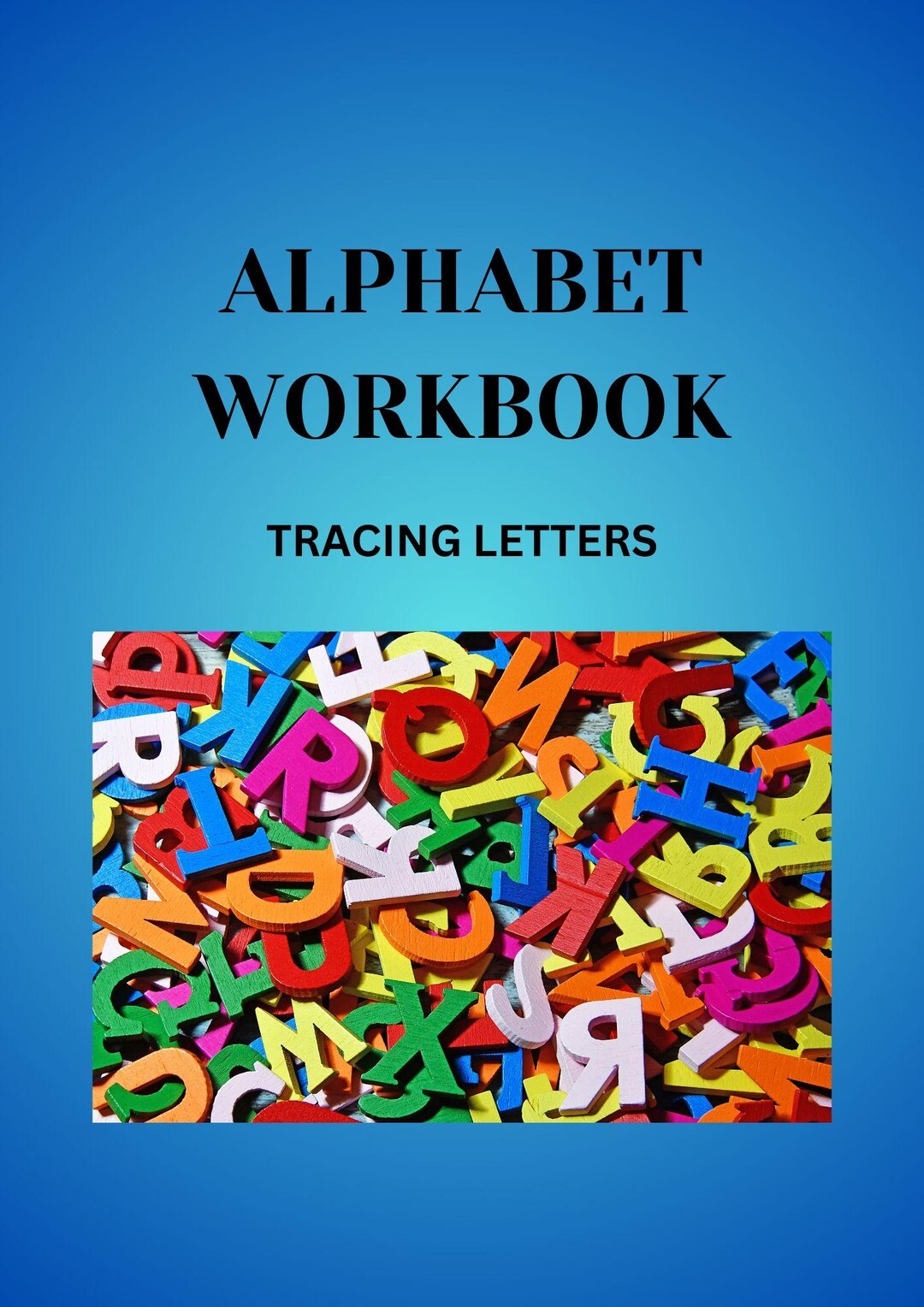 Alphabet Workbook for Kids, Digital and Printable Files - Etsy