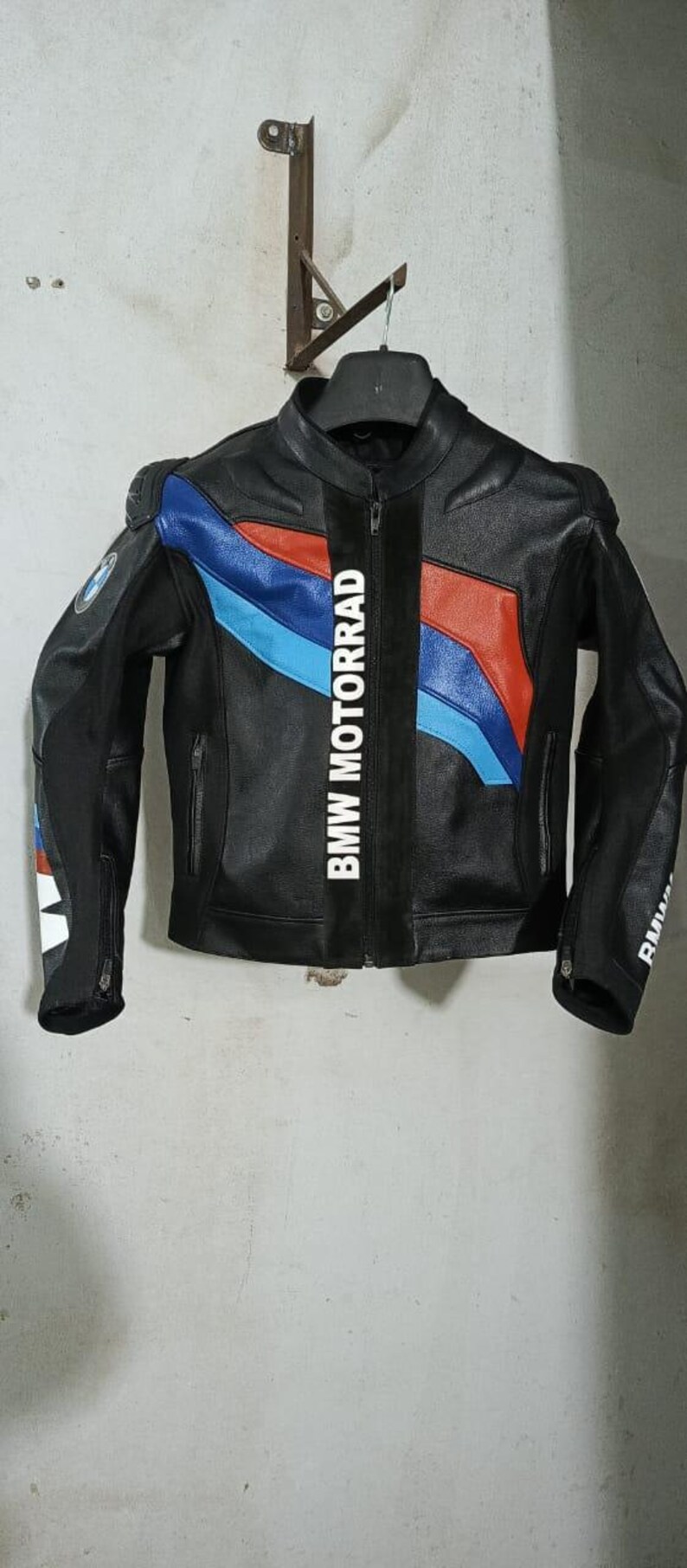 BMW Motorrad Leather Jacket for Men – Premium Biker Racing Jacket With ...