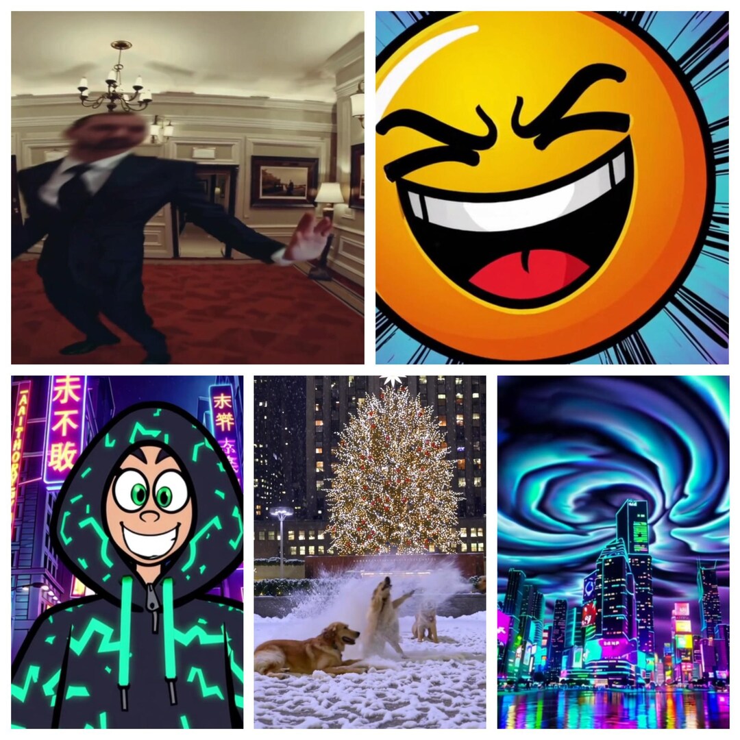 Bundle of 5 Ai-generated Video Assets | Curated for Creators - Etsy