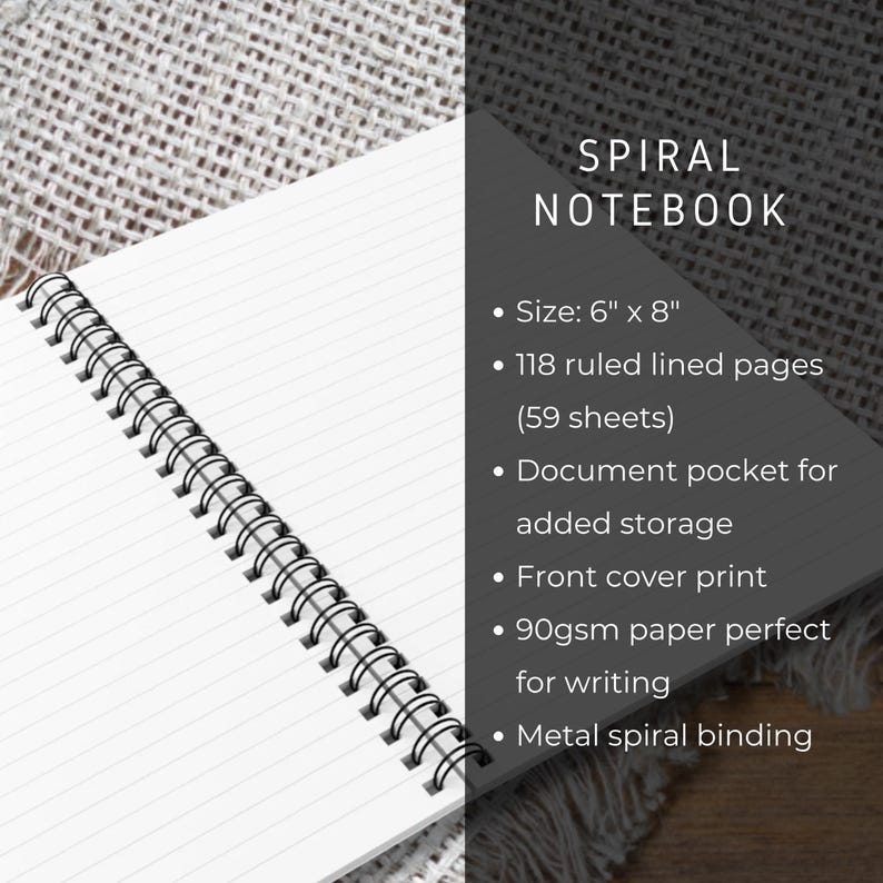Powder Blue Gingham Journal: Preppy Hardback or Spiral Notebook - Etsy