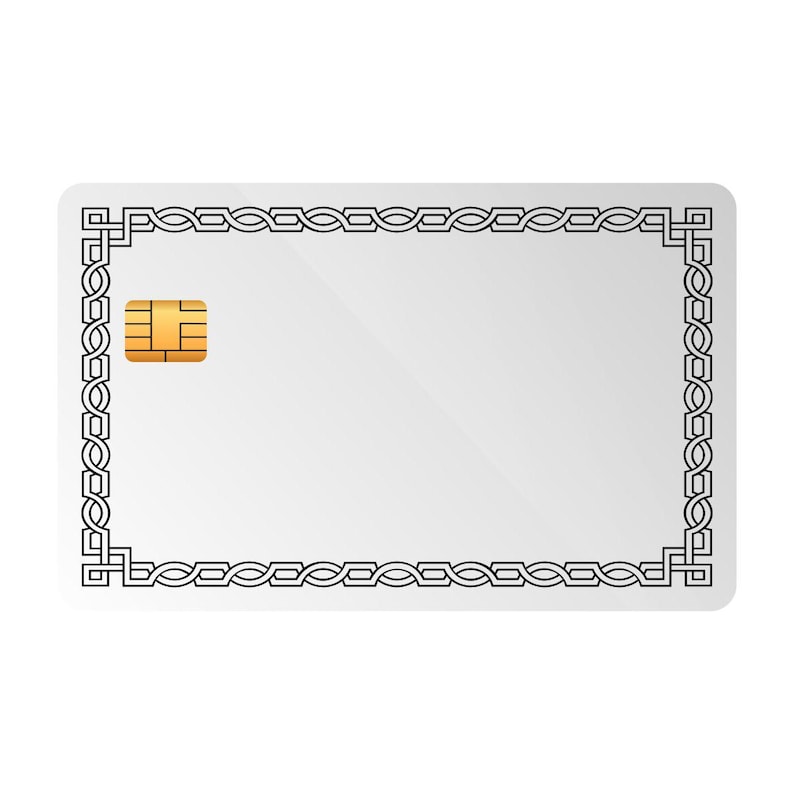 Custom Metal Card Design: Black Stainless Steel Wallet Insert (digital ...