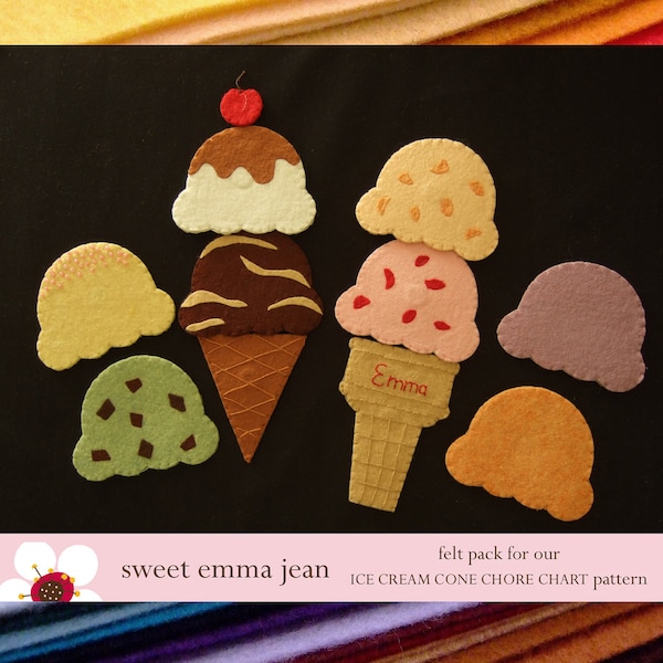 Felt Ice Cream - Etsy