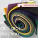 DIY Felt Color Card Set Felt Swatches Organizer Printable PDF File - Etsy