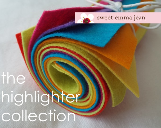 Wool Felt // Bright Side // DIY Garland, Merino Wool Felt Sheets ...