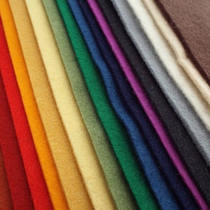 The Original Collection of 100% Pure Wool Felt - 16 Piece Assortment ...