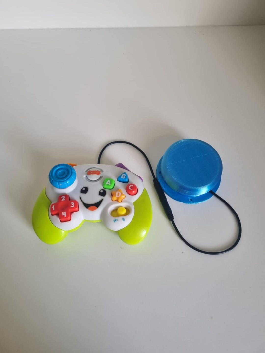 Switch Adapted Fisher-price Laugh & Learn Game Learn Controller ...