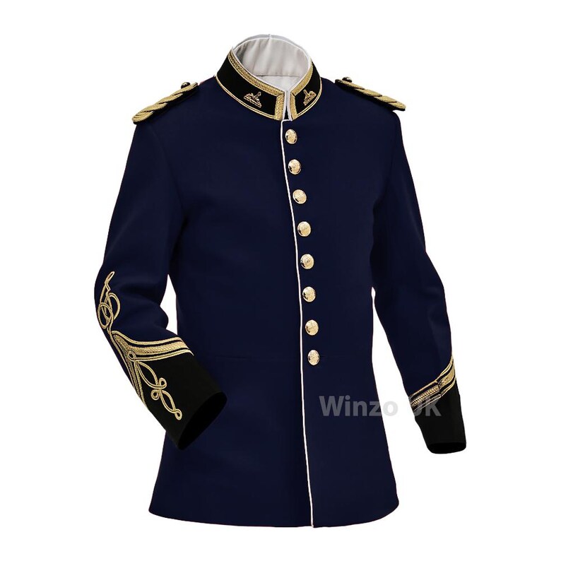 Rode Zulu-oorlog jas Vintage officieren tuniek circa jas voor mannen en ...
