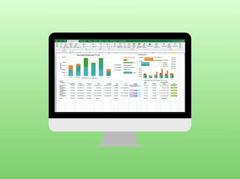 PLR Spreadsheet Template Bundle | 2000+ Finance, Business & Budget ...