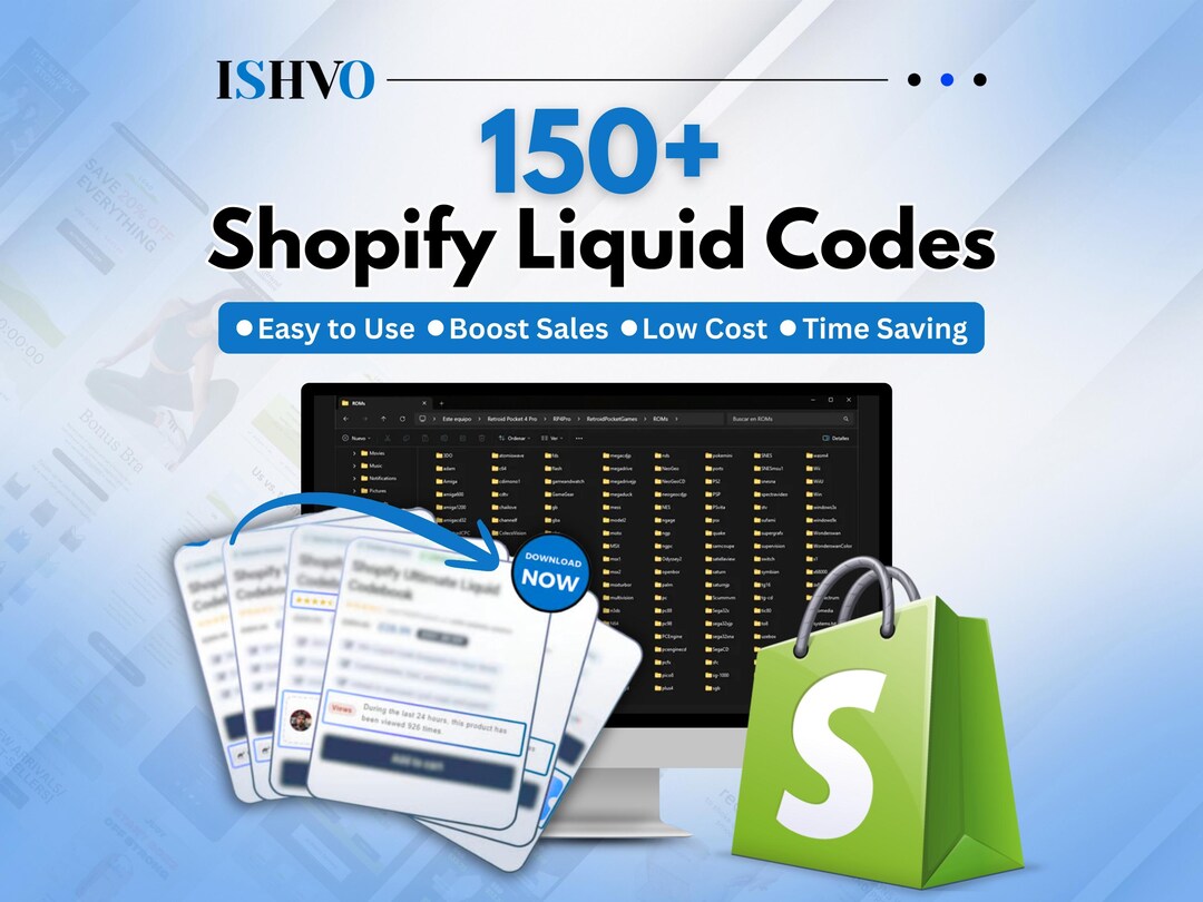150+ Shopify Liquid Code Snippets | Ultimate Shopify Codebook - Etsy